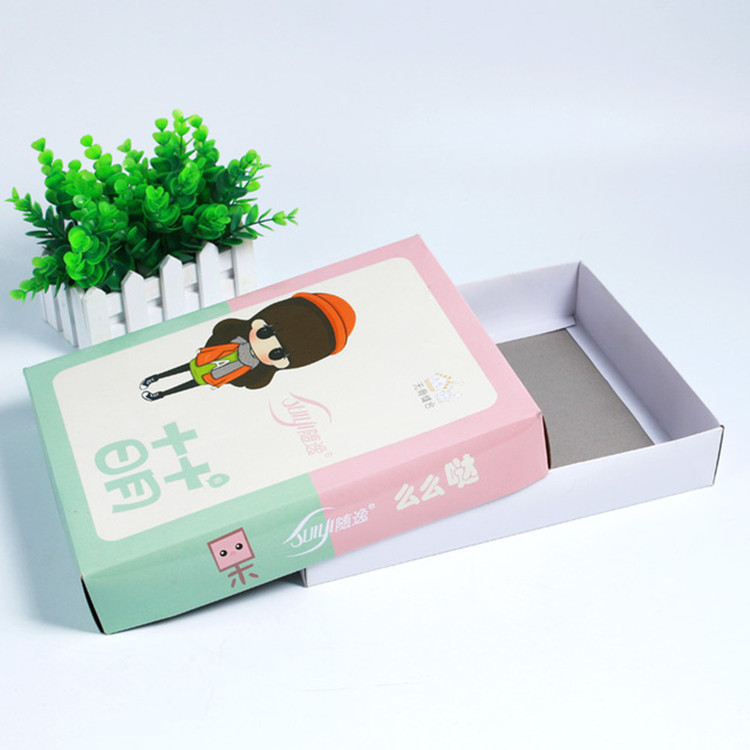 Color Printed Paper Packing Box , Custom Printed Packaging Boxes Logo ...