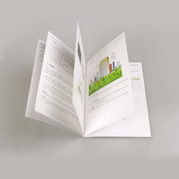 Custom Full Color Brochures , Full Color Booklet Printing For Wedding ...