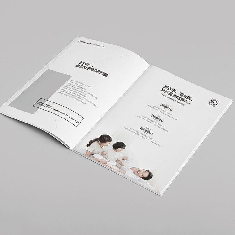 Custom Full Color Brochures , Full Color Booklet Printing For Wedding ...