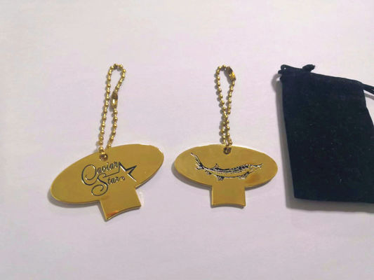 PU Leather Empty Caviar Packaging Gift Box With Gold Foil Water Proof